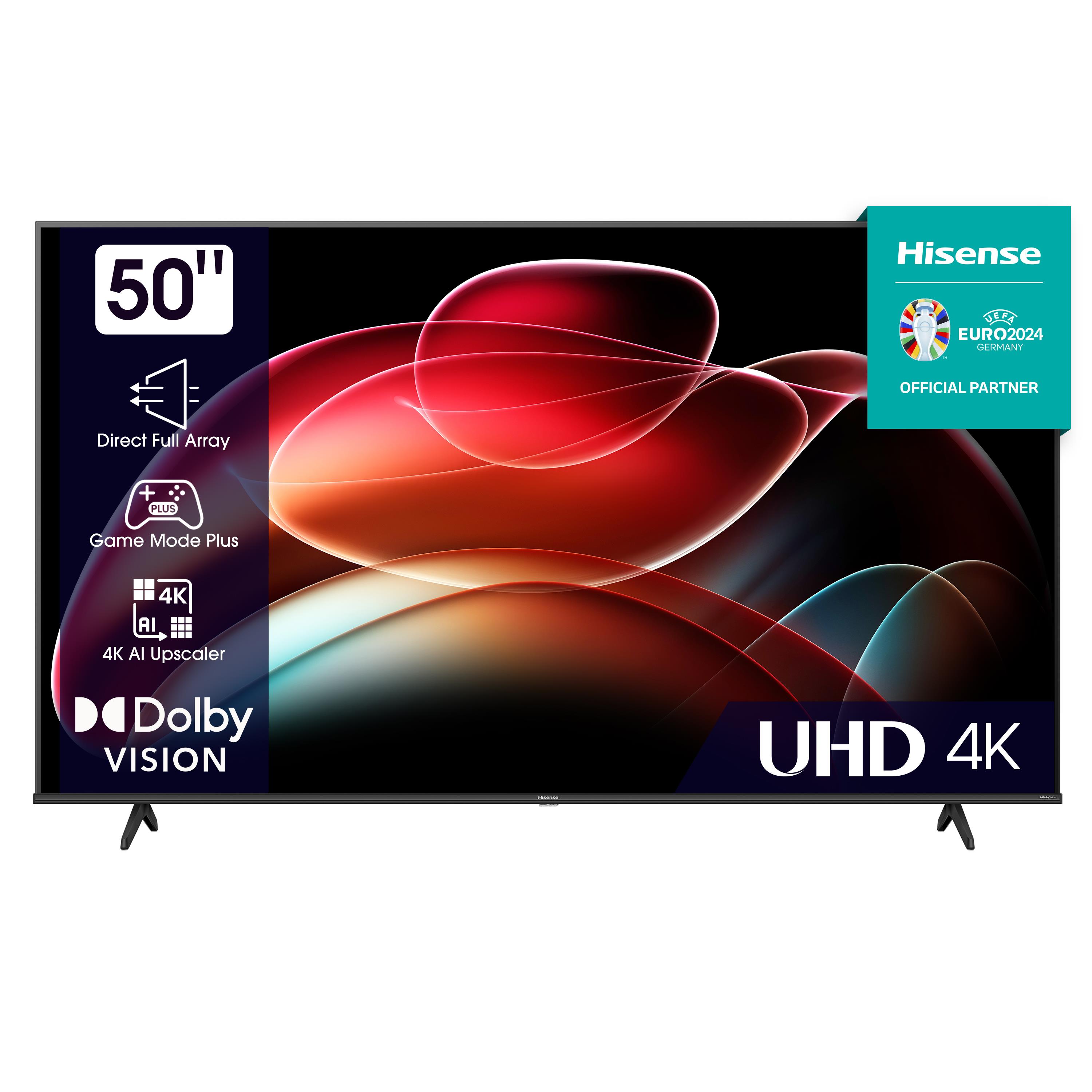 4k UHD DLED SMART TV HISENSE 50 A6 K, 50"(127cm)