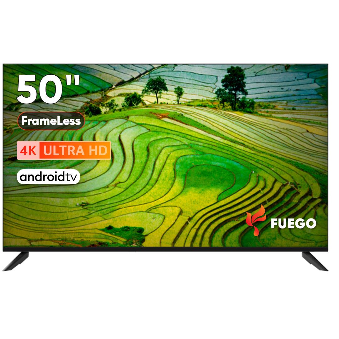 4K UHD SMART DLED TV FUEGO 50 ELU 620 AND T, 50"(127cm), Android TV