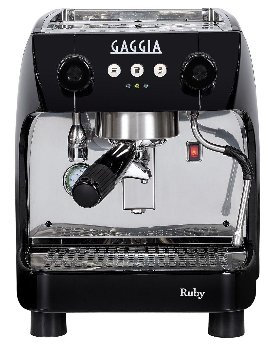 Апарат за еспресо GAGGIA MILANO RUBY 2GR VT BLACK, 1500W, 1.5L