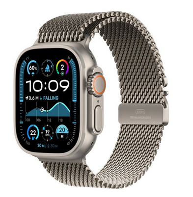 Apple Watch Ultra 2 v2 GPS + Cellular 49mm Natural Titanium Case with ...